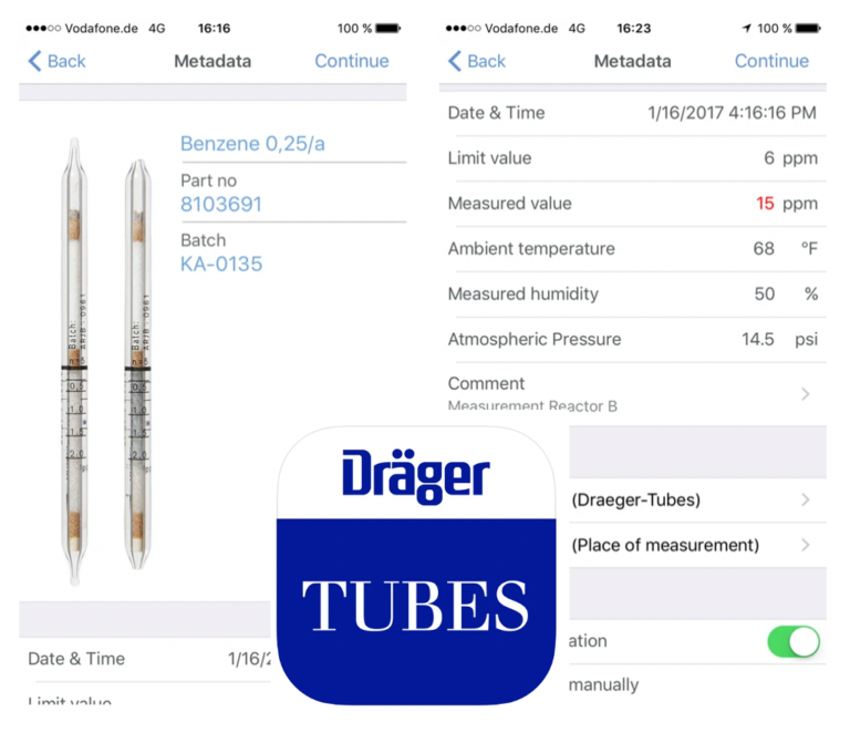TECH TIP: The Tubes app allows you to record your Drager tube readings ...